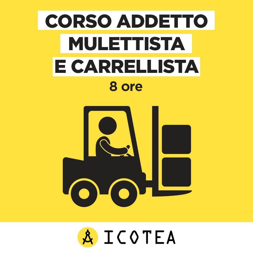 Corso addetto mulettista e carrellista: 8 ore | ICOTEA