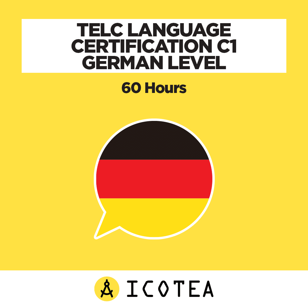 TELC Language Certification C1 German Level - 60 hours - ICOTEA